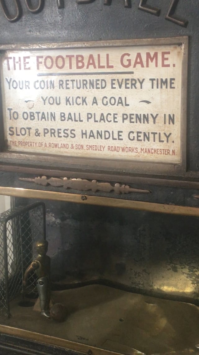 The Football Game Coin Operated Machine | Gameroom Show